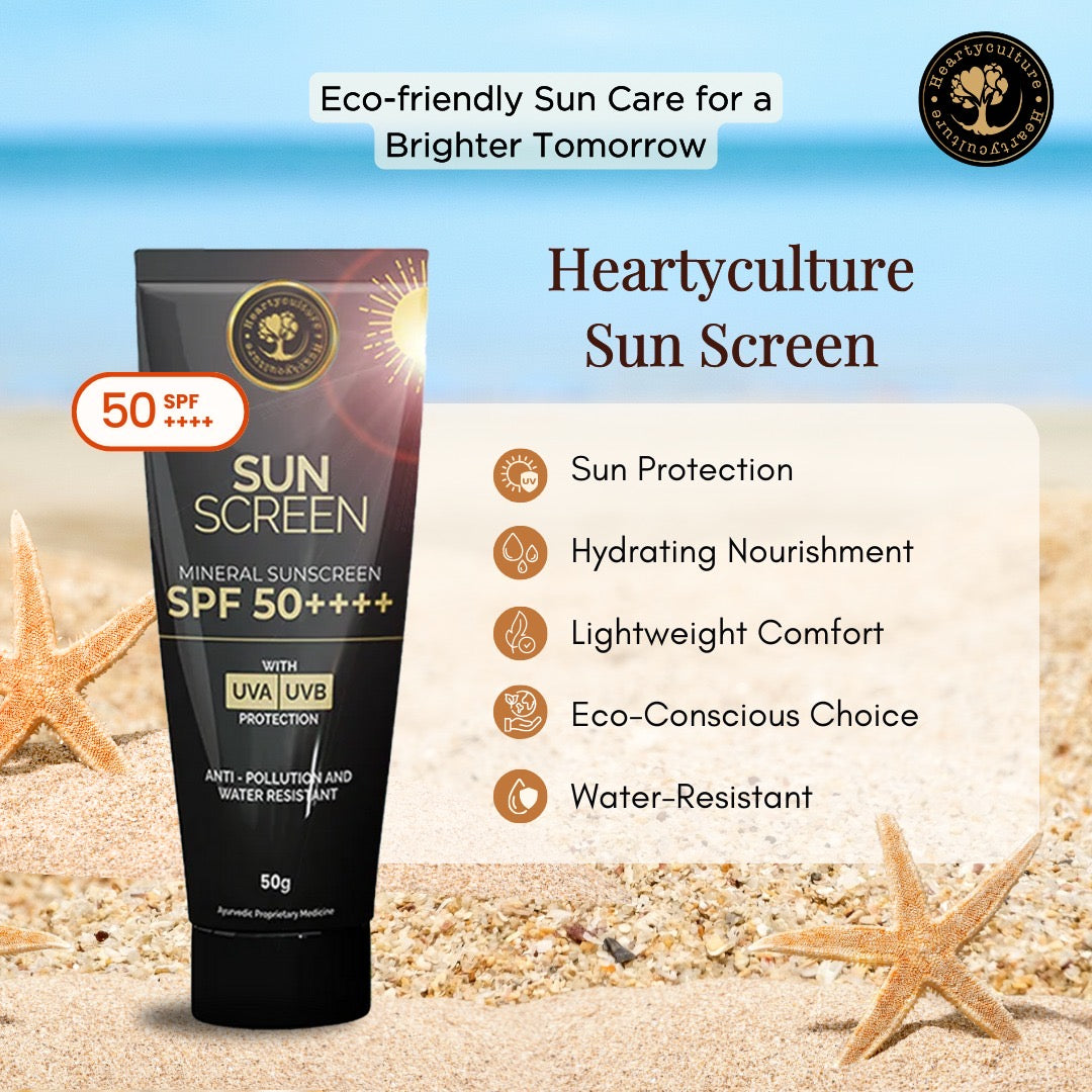Heartyculture Sun Screen SPF 50++++( 50 ml)