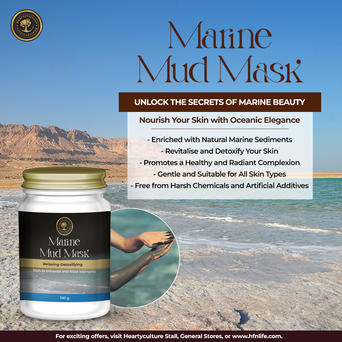 Heartyculture Marine Mud Mask